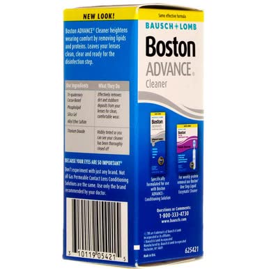 Bausch & Lomb Boston Advance Cleaner 1 oz (Pack of 5)