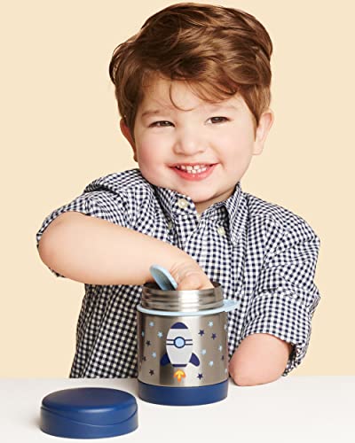 Skip Hop Insulated Baby Food Jar, Sparks, Rocket