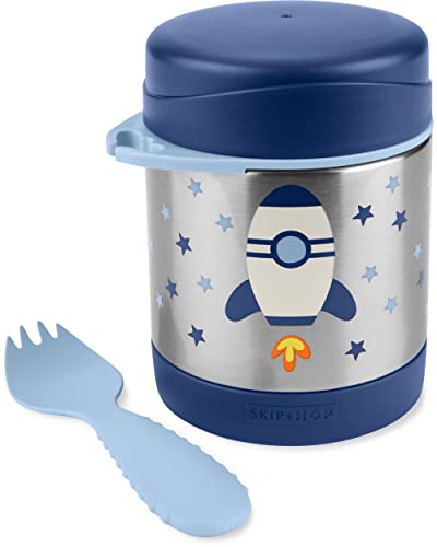 Skip Hop Insulated Baby Food Jar, Sparks, Rocket