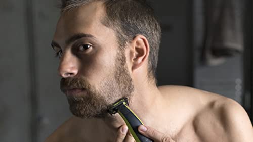 Philips Norelco OneBlade Hybrid Electric Trimmer and Shaver, Frustration Free Packaging, QP2520/90