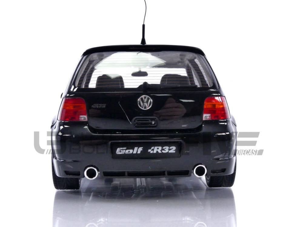 2003 Golf IV R32 Black Magic Nacre Limited Edition to 3000 Pieces Worldwide 1/18 Model Car by Otto Mobile OT964
