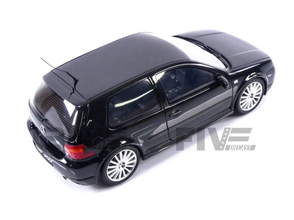 2003 Golf IV R32 Black Magic Nacre Limited Edition to 3000 Pieces Worldwide 1/18 Model Car by Otto Mobile OT964