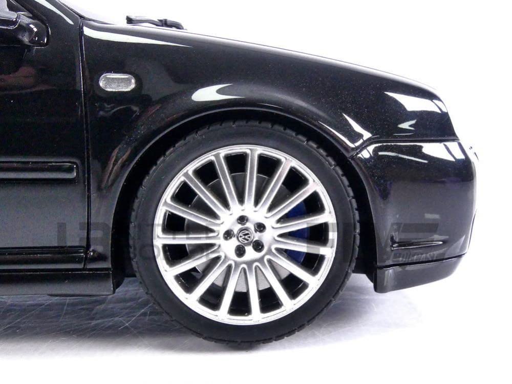 2003 Golf IV R32 Black Magic Nacre Limited Edition to 3000 Pieces Worldwide 1/18 Model Car by Otto Mobile OT964