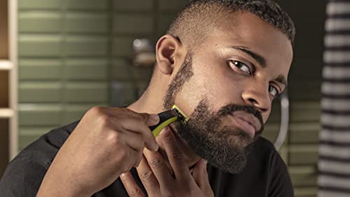 Philips Norelco OneBlade Hybrid Electric Trimmer and Shaver, Frustration Free Packaging, QP2520/90