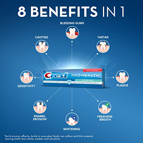 Crest Pro-Health Clean Mint Toothpaste, 4.6 oz (pack of 3)