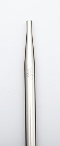 Knit Picks Try It Square Wood and Metal Interchangeable Knitting Needle Set - US 6 and 7 (Foursquare and Nickel-Plated)