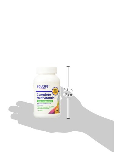 Equate - Complete Multivitamin Multimineral, 200 Tablets