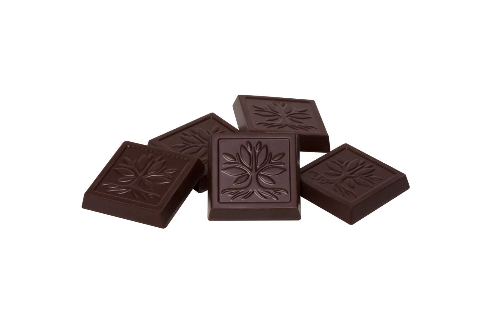 American Heritage Chocolate - 36 Artisanal Tasting Squares - 57% Cacao Dark Chocolate with a Hint of Vanilla, Orange, and Cinnamon