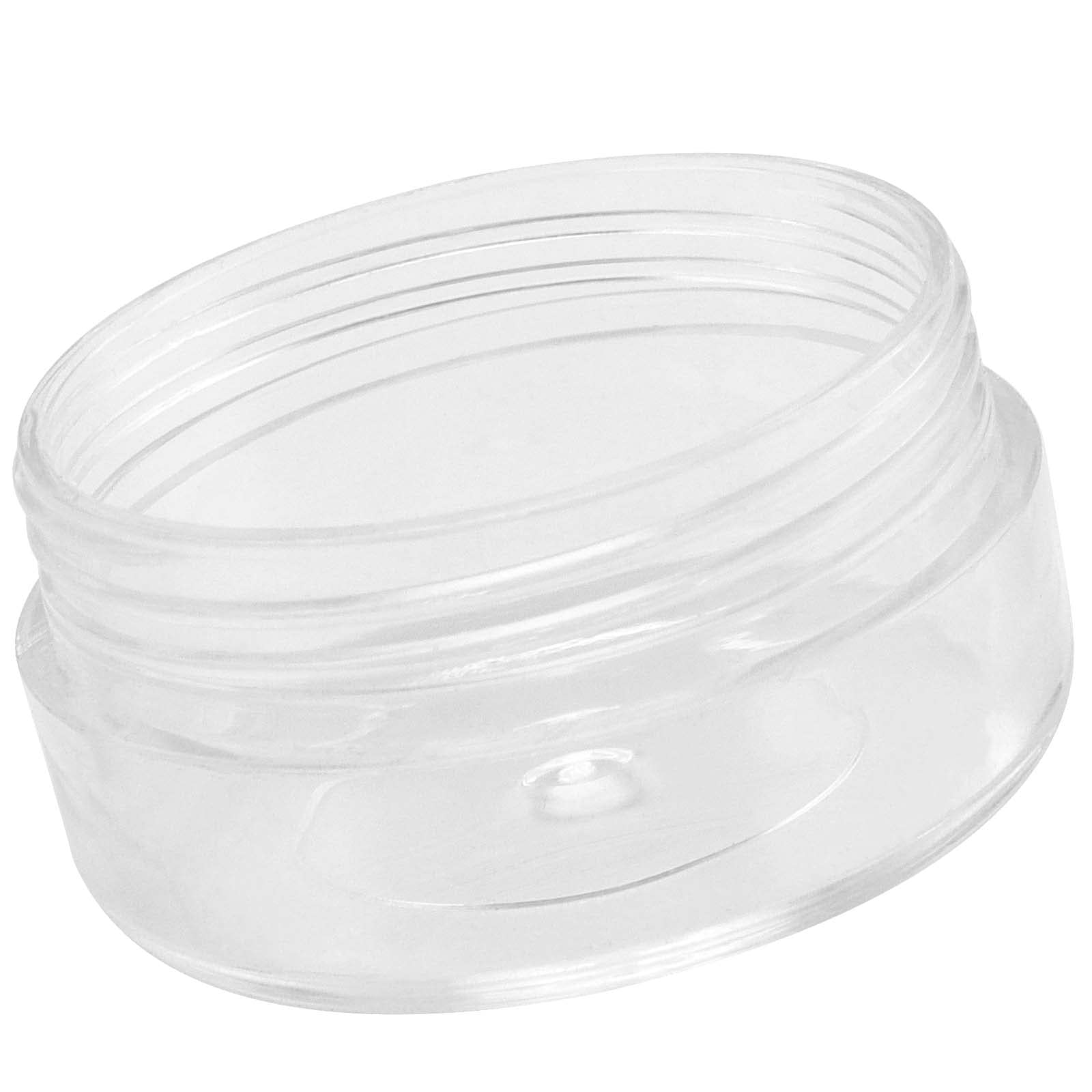 MUKLEI 10 Sets 6 Layer Cylinder Stackable Plastic Bead Containers, 10G/10ML Stackable Round Plastic Containers Makeup Sample Containers for Buttons, Beads, Small Items