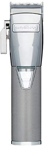 BaBylissPRO Barberology Hair Clipper For Men FX870S SILVERFX Cord/Cordless Professional Hair Clipper