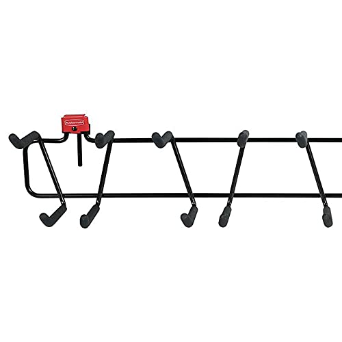Rubbermaid 34 Inch Heavy Duty Backyard Garden Tool and Sports Equipment Storage Rack for Sheds