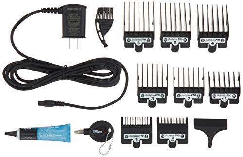 BaBylissPRO Barberology Hair Clipper For Men FX870S SILVERFX Cord/Cordless Professional Hair Clipper