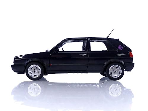 Norev 1991 Golf GTI Fire and Ice Dark Purple Metallic 1/18 Diecast Model Car 188558