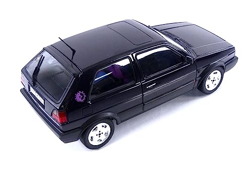 Norev 1991 Golf GTI Fire and Ice Dark Purple Metallic 1/18 Diecast Model Car 188558