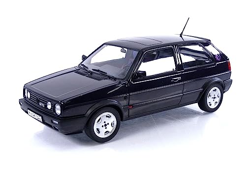 Norev 1991 Golf GTI Fire and Ice Dark Purple Metallic 1/18 Diecast Model Car 188558