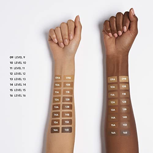 Ruby Kisses Cream Foundation 3D Face Creator 2-Color Foundation and Concealer, 12 Hour Wear Long Lasting, Medium to Full Coverage (Level 11)