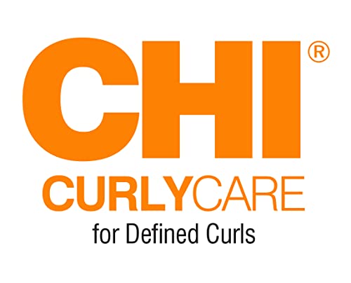 CHI CurlyCare - Curl Shampoo 12 fl oz - Gentle Formula Hydrates Curls, Reduces Frizz While Retaining Curl Shape and Curl Pattern