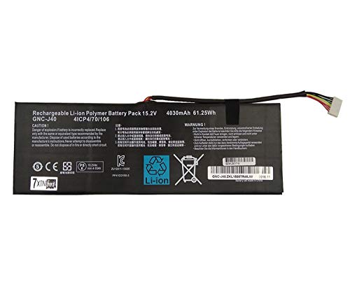GNC-J40 961TA013F Laptop Battery for GIGABYTE P34W P34K P34F P34G V2 V3 V4 V5 V7 Series(15.2V 61.25Wh)