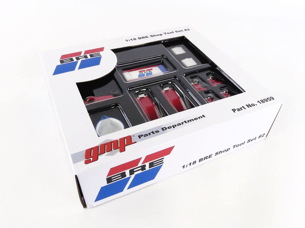 Shop Tool Set of 6 pieces Brock Racing Enterprises (BRE) 1/18 Diecast Replica by GMP"""