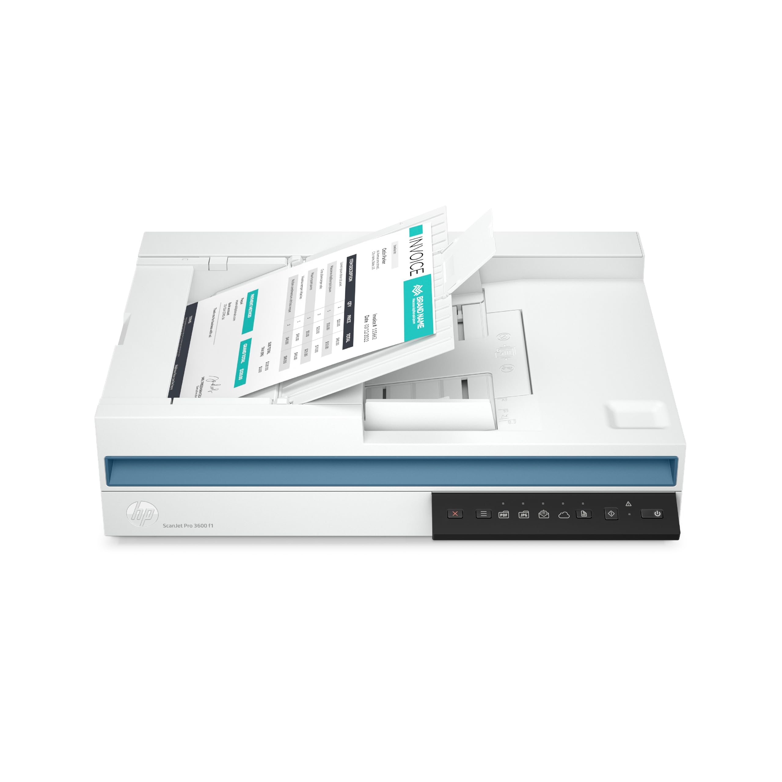 HP ScanJet Pro 3600 f1, Fast 2-Sided scanning and auto Document Feeder (20G06A)