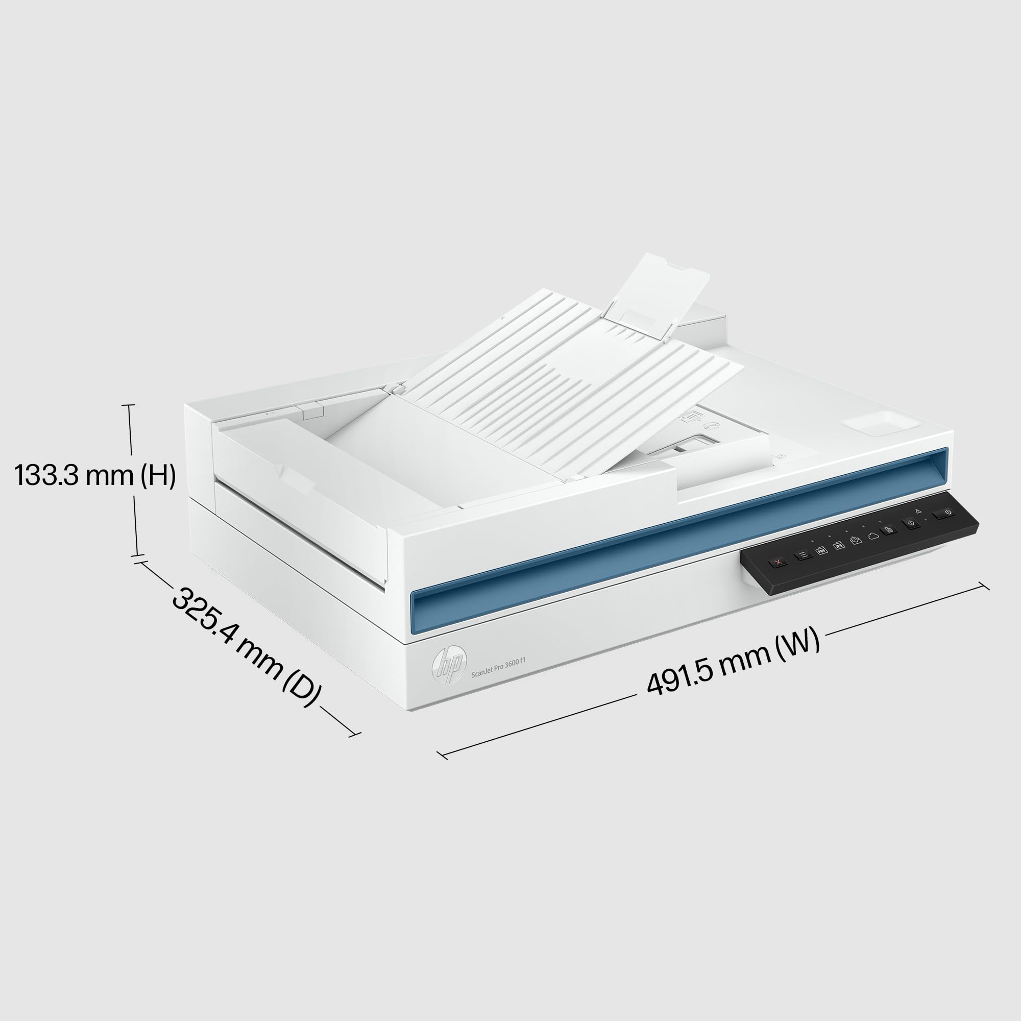 HP ScanJet Pro 3600 f1, Fast 2-Sided scanning and auto Document Feeder (20G06A)
