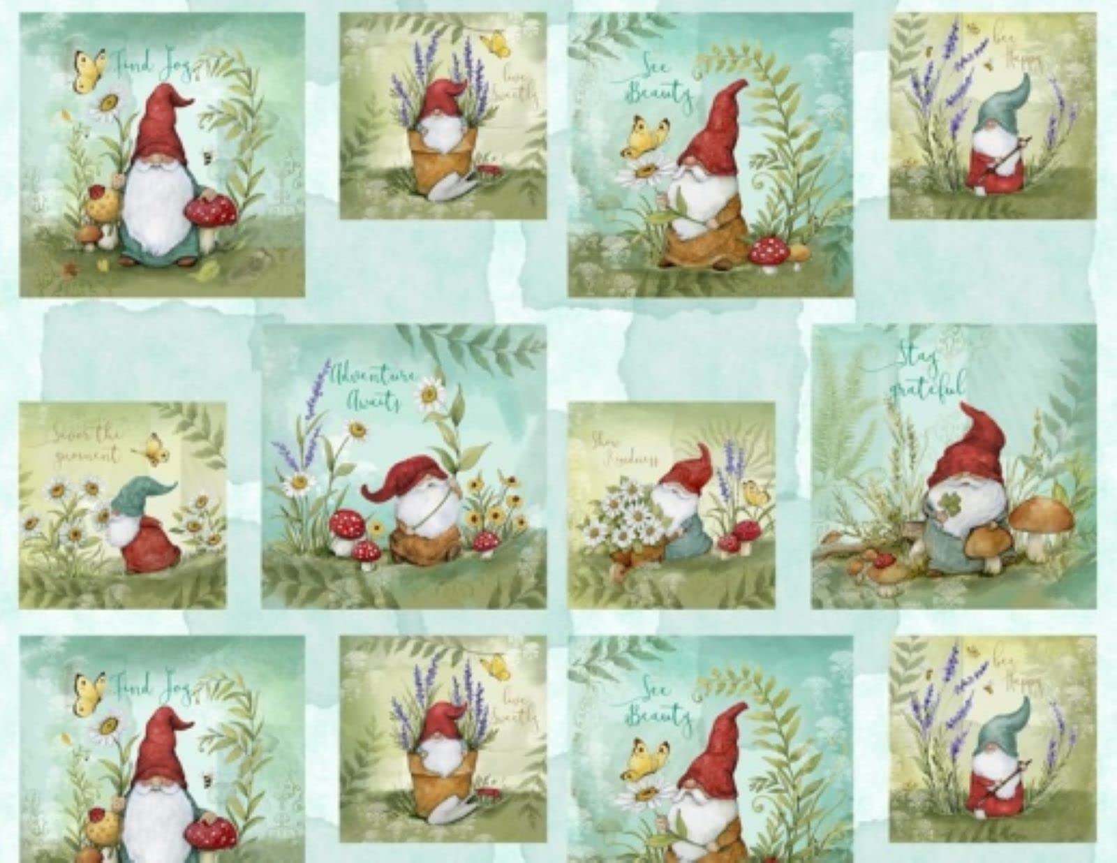 Savor The Gnoment by Susan Winget 39717 473 Panel 24"