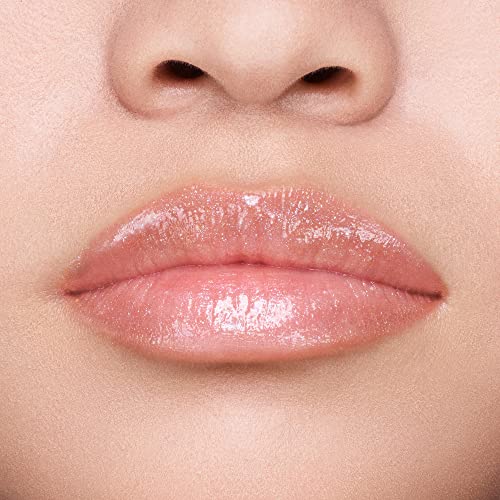 Shiseido Shimmer GelGloss, Toki Nude 02 - High-Shine Lip Gloss for Mirror-Like Crystalline Finish - 12-Hour Hydration - Weightless & Non-Sticky