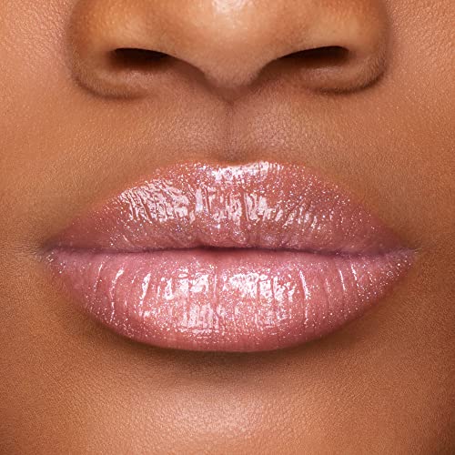 Shiseido Shimmer GelGloss, Toki Nude 02 - High-Shine Lip Gloss for Mirror-Like Crystalline Finish - 12-Hour Hydration - Weightless & Non-Sticky