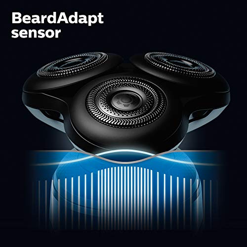 Philips Norelco Shaver 9000 Prestige, Rechargeable Wet or Dry Electric Shaver with Trimmer Attachment and Premium Case, SP9820/87