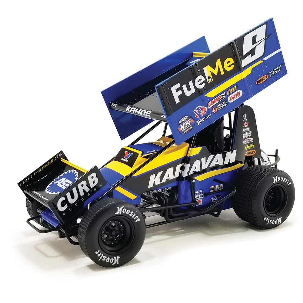 Winged Sprint Car #9 Kasey Kahne Karavan - Fuel Me Kasey Kahne Racing World of Outlaws (2022) 1/18 Diecast Model Car by Acme A1822012