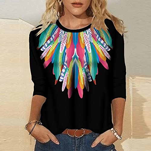Womens Tops Dressy Women's Plus Size Long Sleeve Tops Lace Knit Blouses Casual Shirts Black