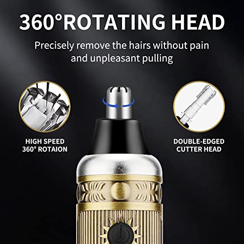 Karrte Men’s Grooming Kit Professional Hair Clippers and Shaver for Men,Electric Razor and Nose Trimmer Set,Beard Trimmer with 3 Foil Head,Gifts for Men