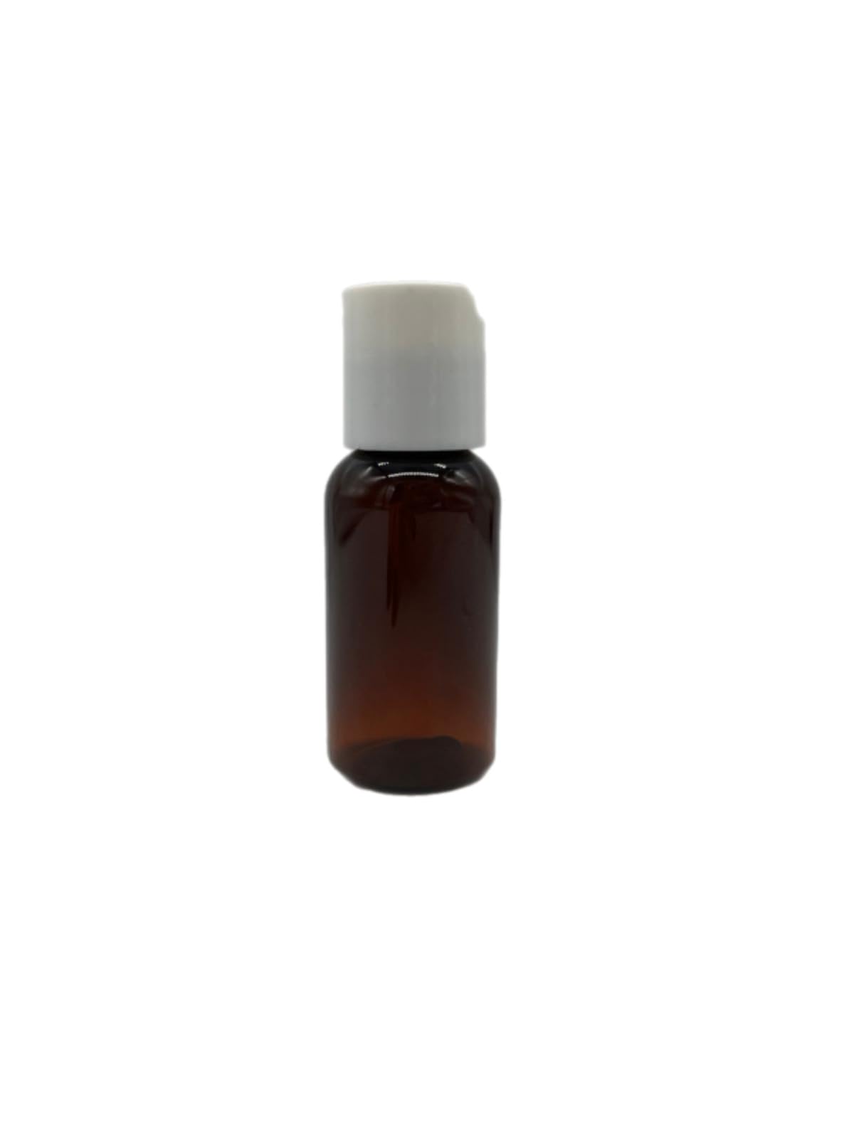 Natural Farms 1 oz Amber Boston BPA FREE Bottles - 12 Pack Empty Refillable Containers - Essential Oils - Aromatherapy | White Disc Cap - Made in the USA