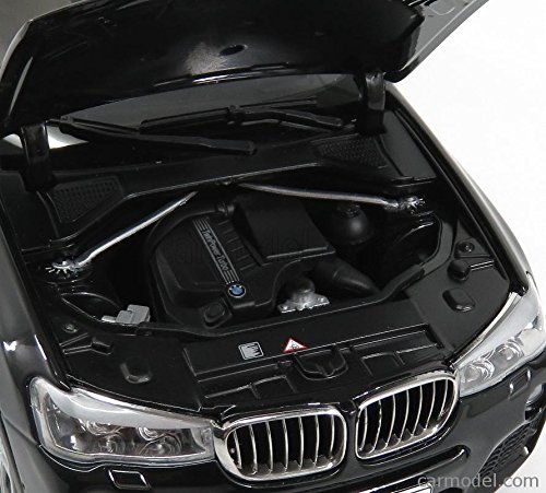 Paragon 97094 BMW X4 (F26) Sapphire Black 1/18 Diecast Model Car