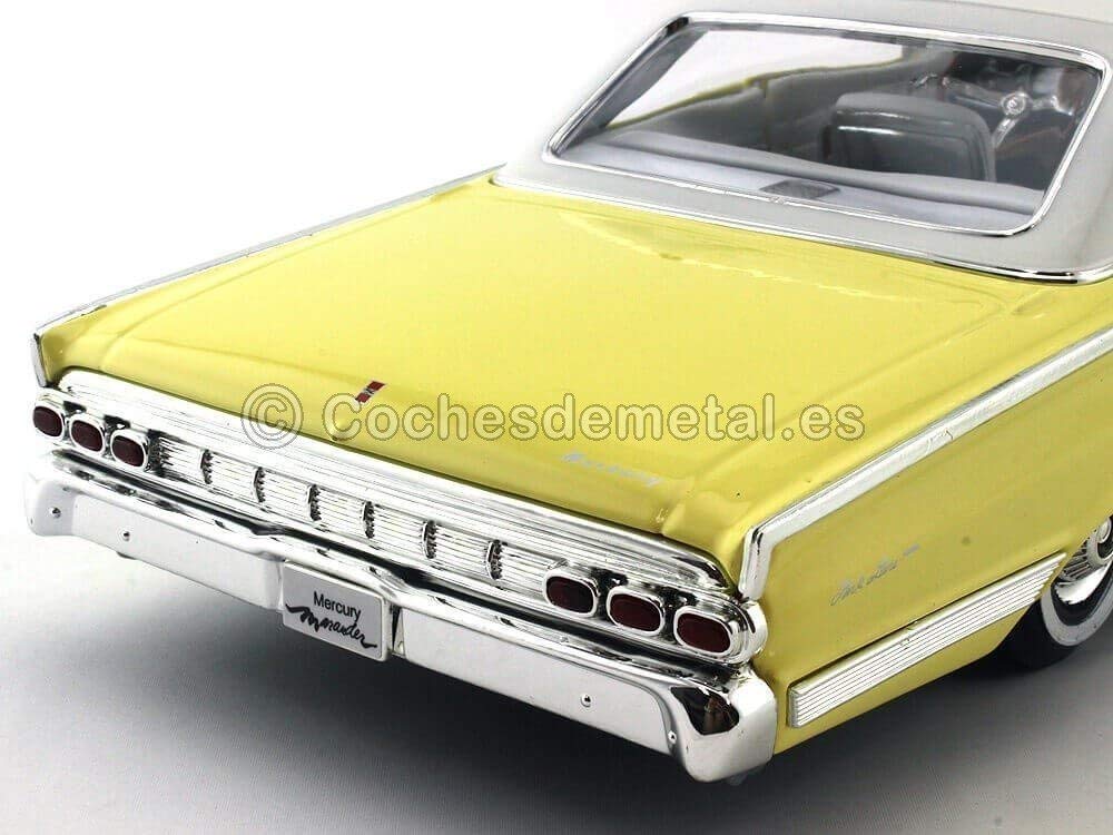 Road Signature 92568Y 1964 Mercury Marauder Yellow 1/18 Diecast Model Car