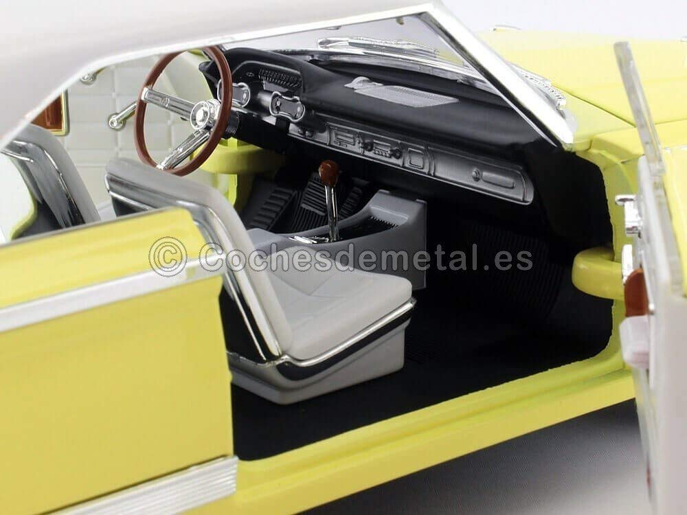 Road Signature 92568Y 1964 Mercury Marauder Yellow 1/18 Diecast Model Car