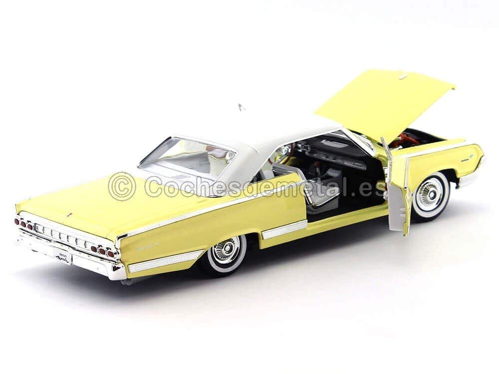 Road Signature 92568Y 1964 Mercury Marauder Yellow 1/18 Diecast Model Car
