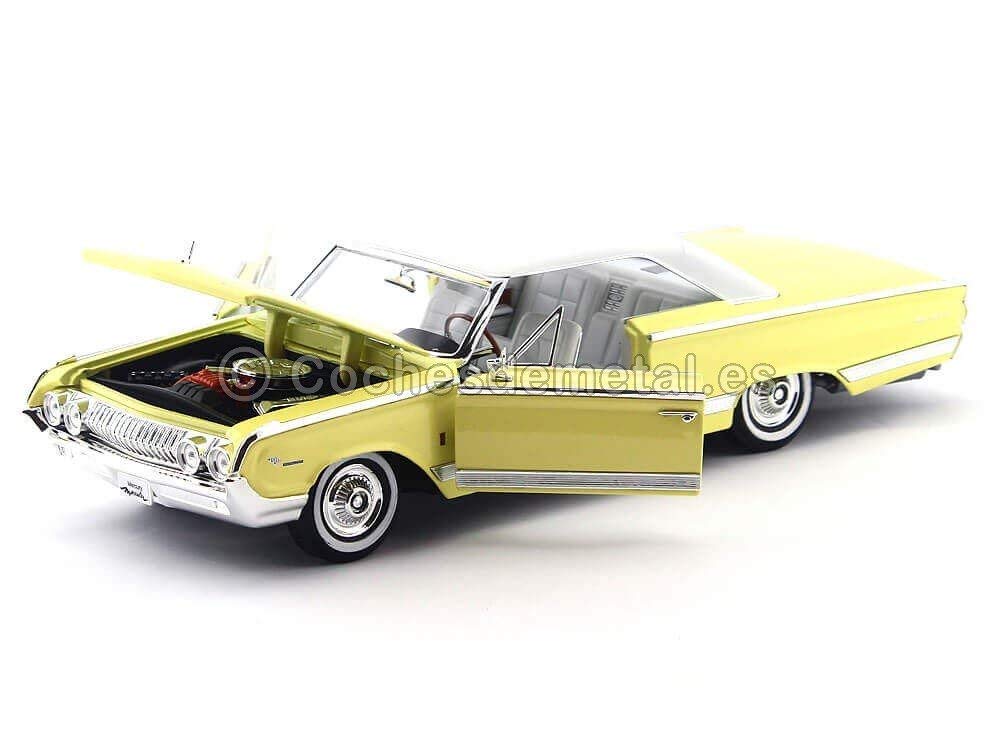 Road Signature 92568Y 1964 Mercury Marauder Yellow 1/18 Diecast Model Car