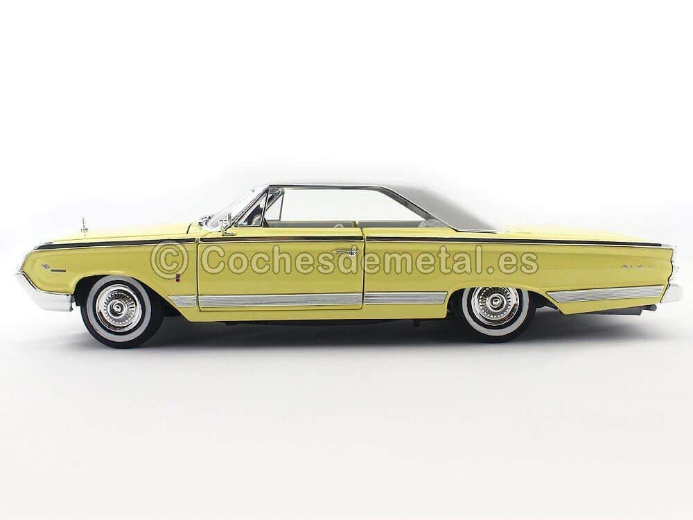 Road Signature 92568Y 1964 Mercury Marauder Yellow 1/18 Diecast Model Car