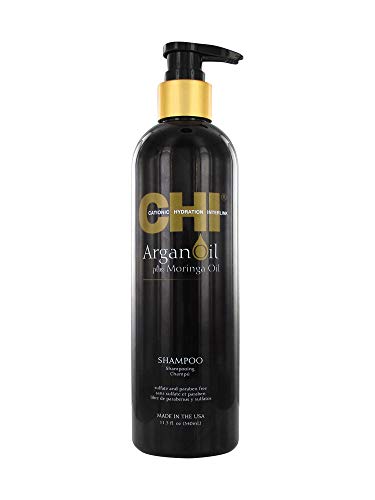 chi Argan Oil Shampoo, Brown, 11.5 Fl Oz (Pack of 1)