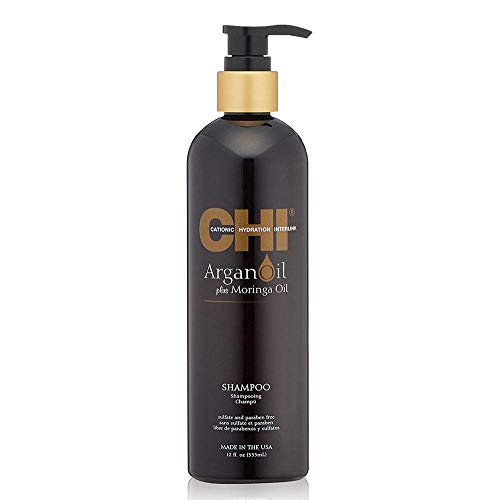 chi Argan Oil Shampoo, Brown, 11.5 Fl Oz (Pack of 1)