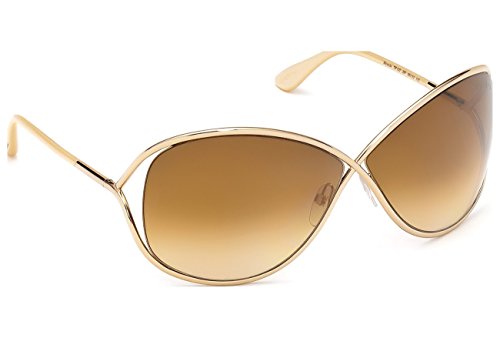 Tom Ford Sunglasses - Miranda / Frame: Shiny Rose Gold Lens: Brown Gradient