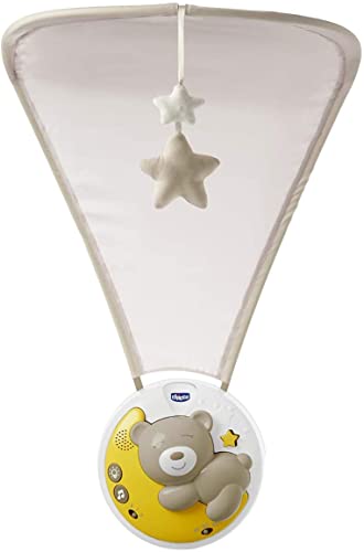 Chicco Next2Moon Projector Neutral cot, Beige