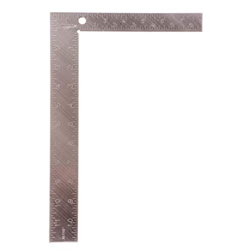 Johnson Level & Tool 430 Steel Carpenter Square, 8" x 12", Silver, 1 Square