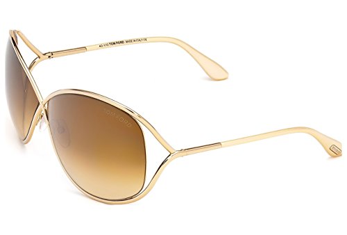 Tom Ford Sunglasses - Miranda / Frame: Shiny Rose Gold Lens: Brown Gradient