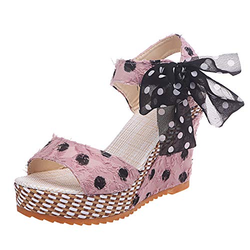 Masbird Sandals for Women Flat Women's Sexy Crystal Gladiator Sandals Platform Summer Casual Beach Slippers Shoes