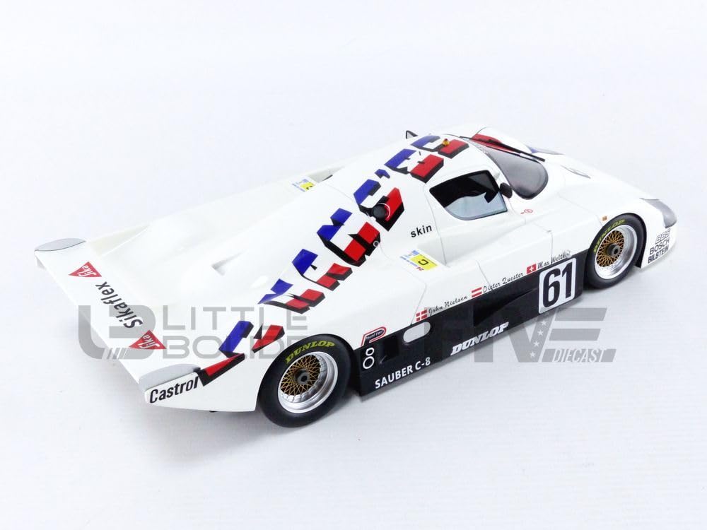 Tecnomodel Mythos - Collectible Model Car, TM18138A, White/Black