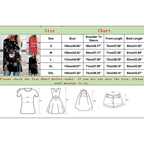 Womens Long Sleeve Lapel V Neck Business Casual Flowy Sweatershirts Tunic Tops Womens Long Sleeve Tops for Winter Red