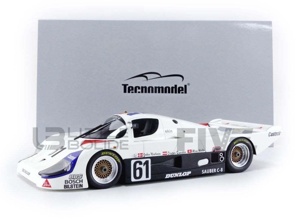 Tecnomodel Mythos - Collectible Model Car, TM18138A, White/Black