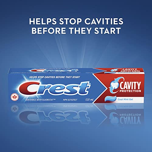 Crest Toothpaste Cavity Protection Cool Mint Gel (Pack of 3)